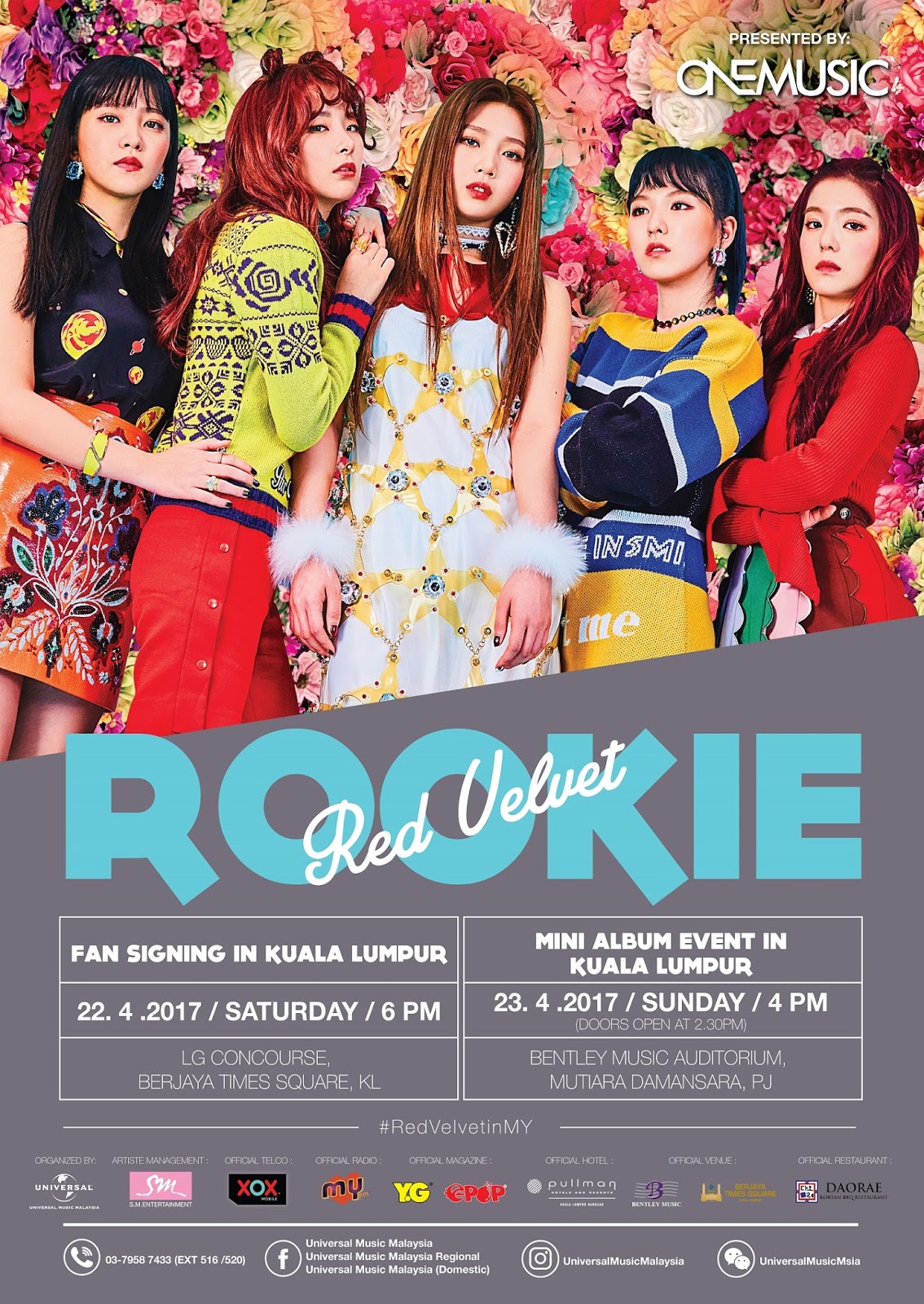 Red Velvet Mini Album Event SOLD OUT in 20 Minutes! Universal Music ...