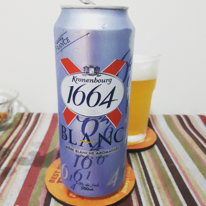 Kronenbourg 1664 Blanc - Degustação nº 872 – NINKASI BEER CLUB