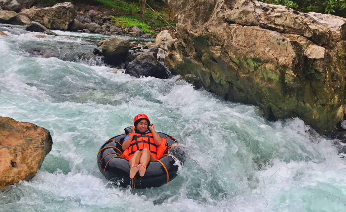 River Tubing and Kawa Hot Bathing in Tibiao | Antique - Nomadic Experiences