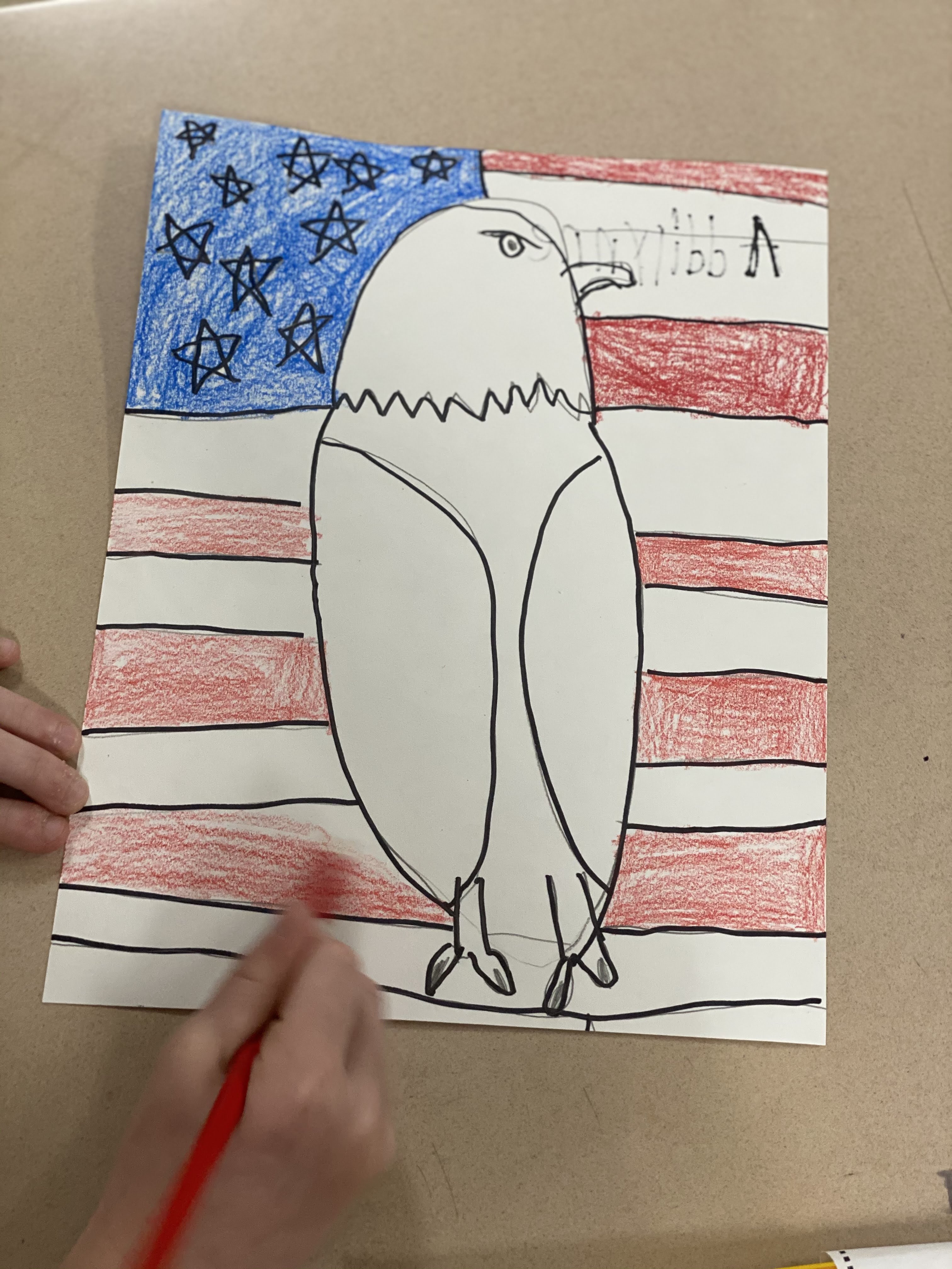 Elements of the Art Room: Patriotic art for Veterans Day!