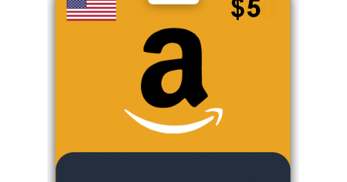 Amazon 5 USD Gift Card American USA