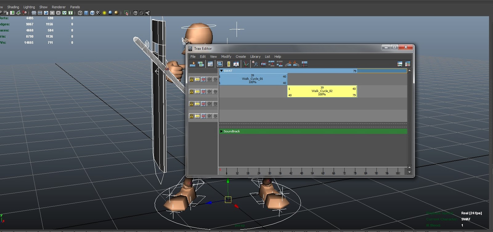 3D Animation: Week 3 - Idle Breathing & Setting up Poses