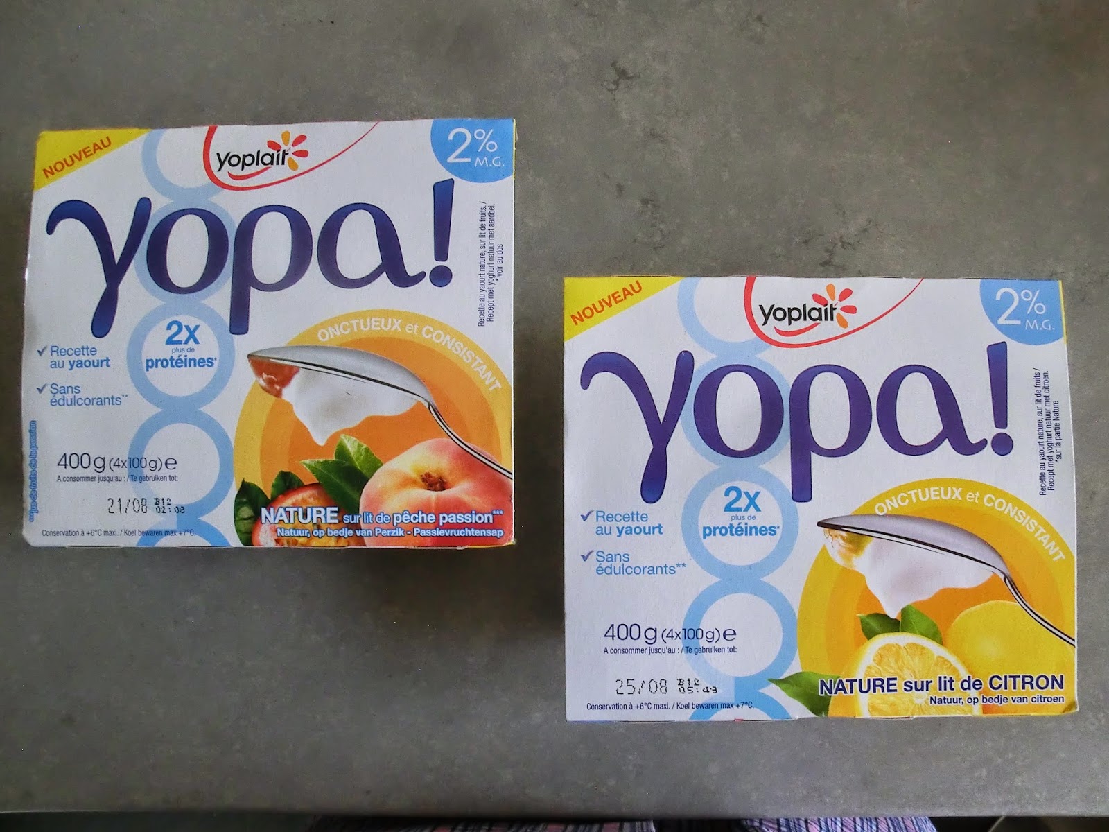 Grégory Capra: Yopa, deux fois plus de protéines