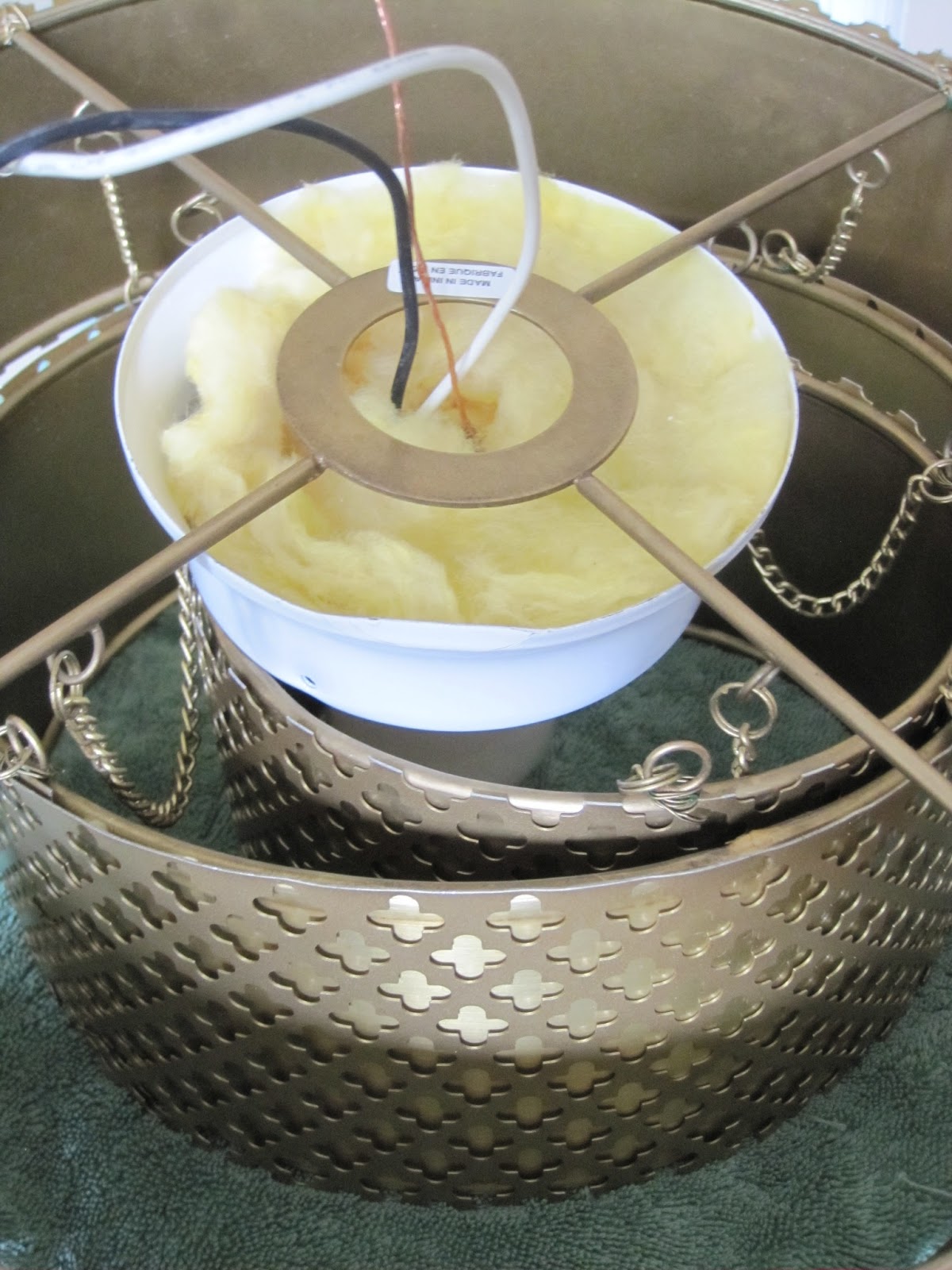 Simple Details: diy tiered pendant tutorial