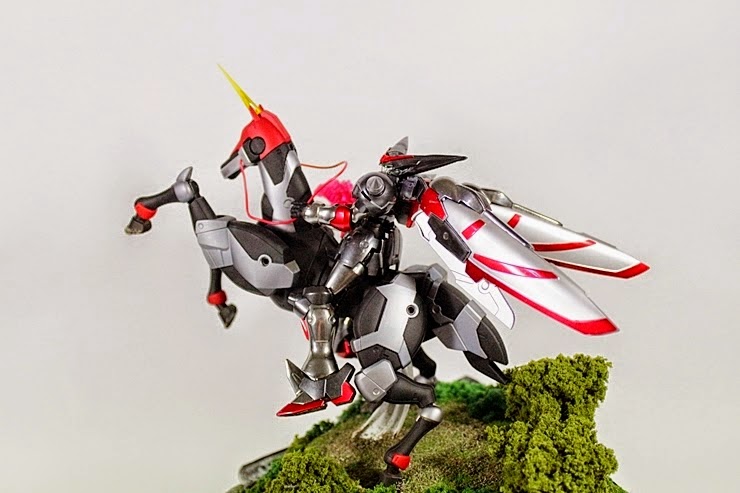 Gundam Family: HGUC 1/144 Master Gundam + Fuunsaiki Diorama Custom Build