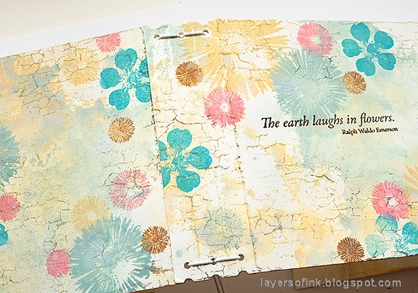 Layers of ink: Floral Folio Tutorial