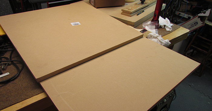 Simple DIY Go-bar Clamping Deck for Lutherie Crawls Backward (When Alarmed)