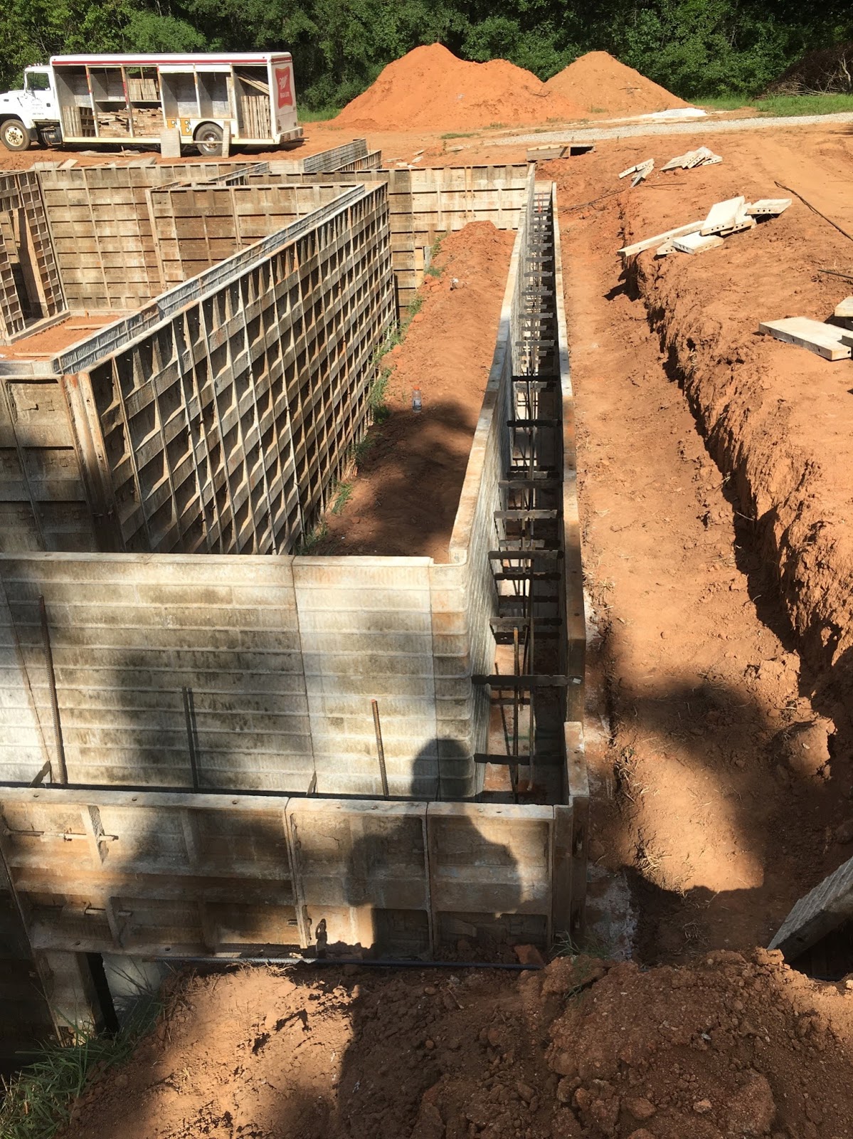 Ten June: Building Our House: The Foundation and Floor Plan