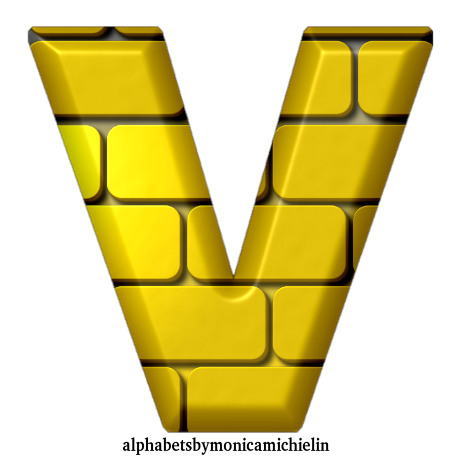 M. Michielin Alphabets: YELLOW BRICKS ALPHABET, ALFABETO TIJOLINHOS ...