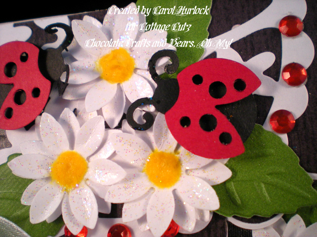 Chocolate Crafts and Bears, Oh My: Cottage Cutz Lady Bug Gift Box