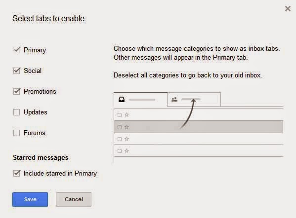 How to receive emails in Gmail primary inbox – Handling Gmail tabs | PC ...