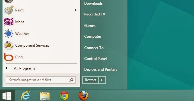How to add the Missing 'Start Button' in your Windows 8 ~ ETHICAL HECKER