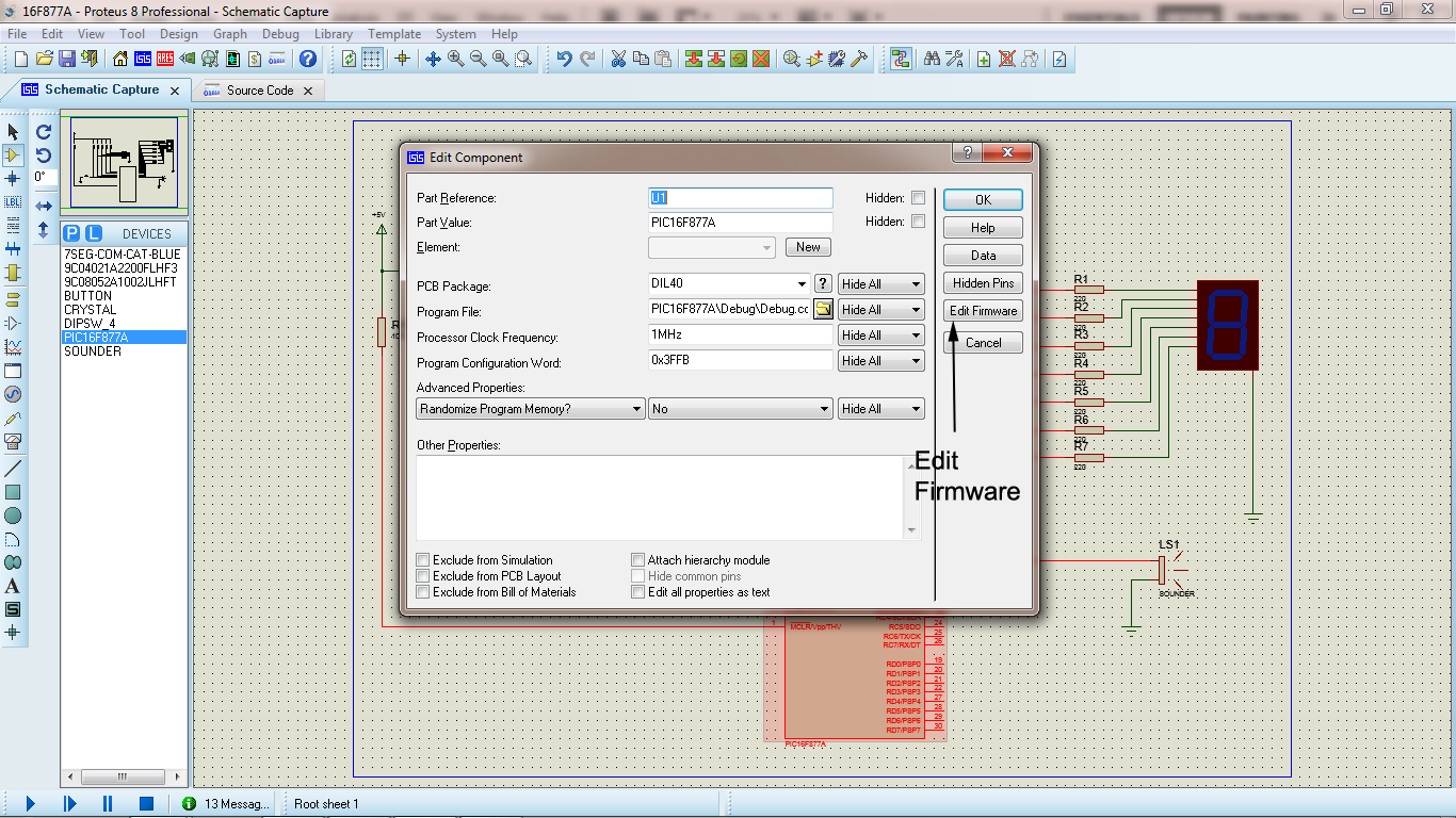 Elektro2017 Pic16f877a Microcontroller Tutorial Using Proteus
