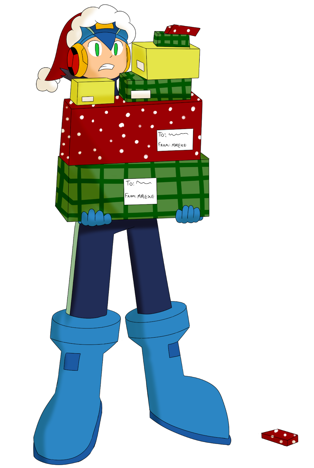 Mega Man World Comics: Merry Christmas from the Mega Man World comics team!