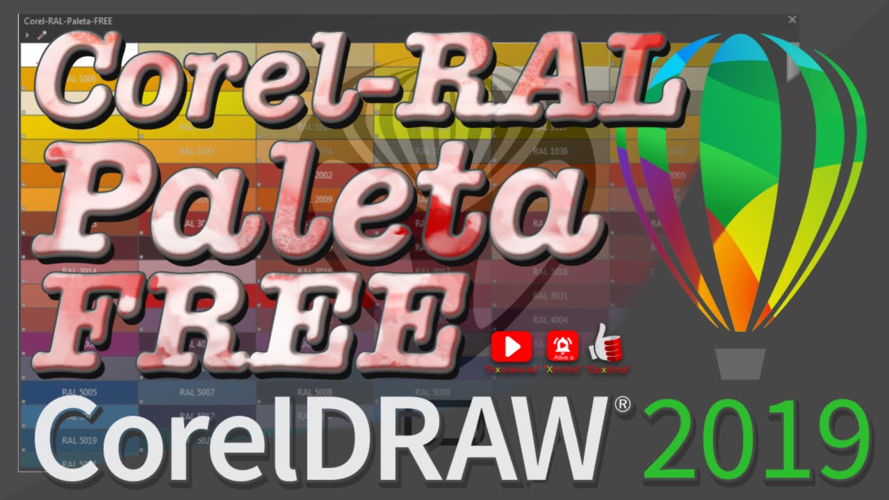 Paletas de Cores RAL para CorelDRAW 2019 e Dica da Macro ...