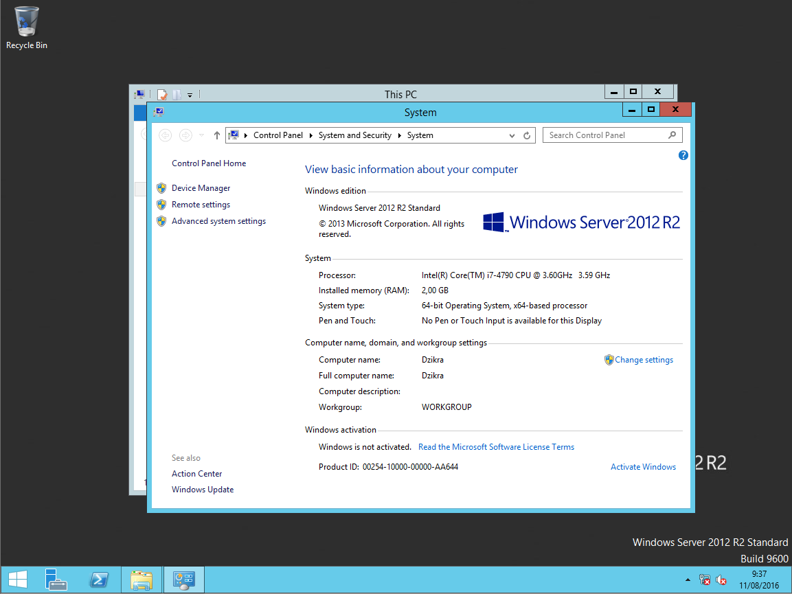 Mengubah Windows Server 2012 Core menjadi GUI tanpa install ulang