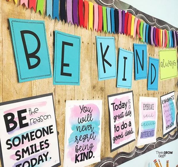 Kindness Bulletin Board Elementary School at Donald Hammond blog