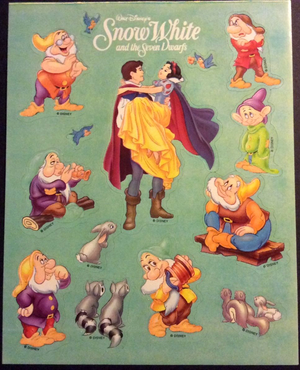 Filmic Light - Snow White Archive: Assorted Snow White Sticker Sheets