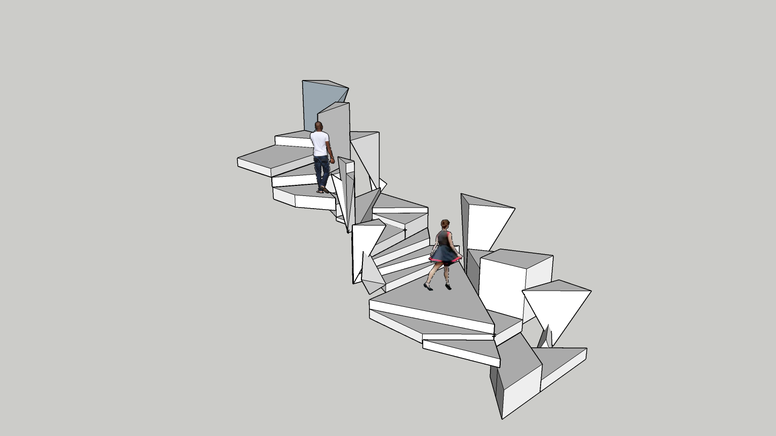 Stairs In Sketchup stairs-in-sketchup