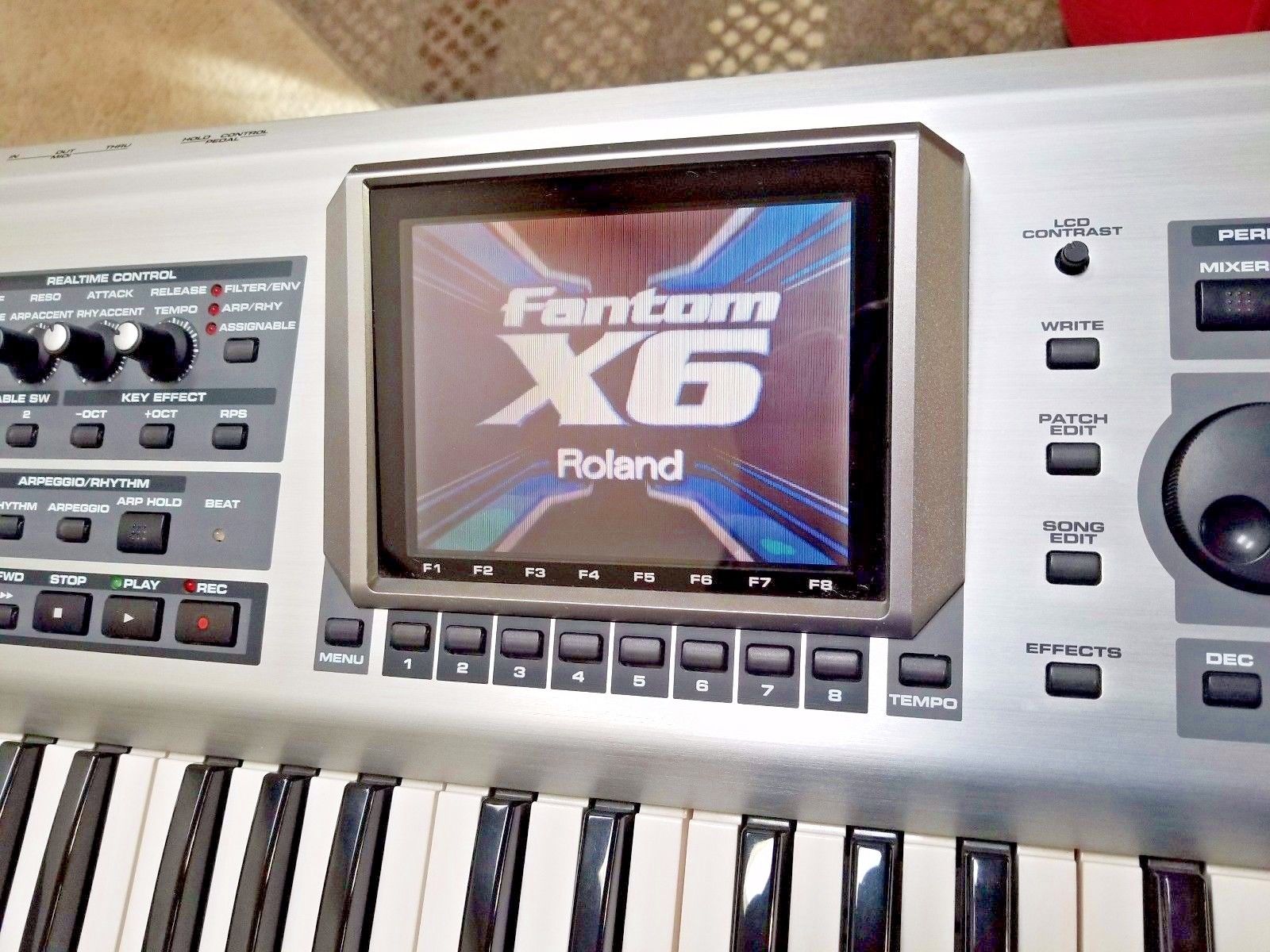 MATRIXSYNTH: Roland Fantom-X6 Keyboard Synthesizer Workstation w/ Audio ...
