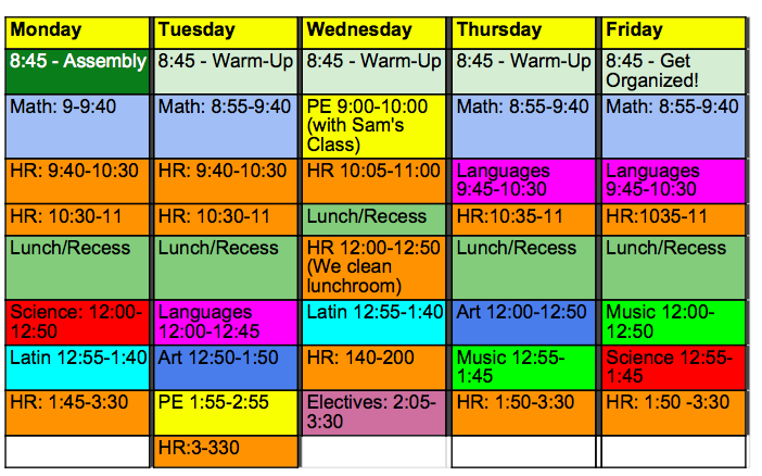 Jason's 5th/6th Grade Class at Summers-Knoll School: 2015-2016 Jason's ...