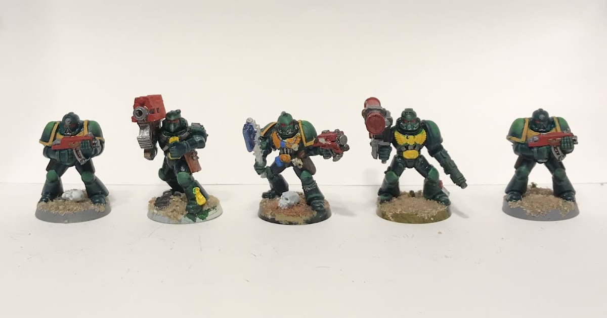 1st Legion Chronicles: WH40K 2nd Edition Army Challenge WIP
