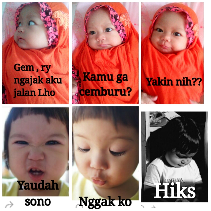 Meme Bayi Baby Lucu