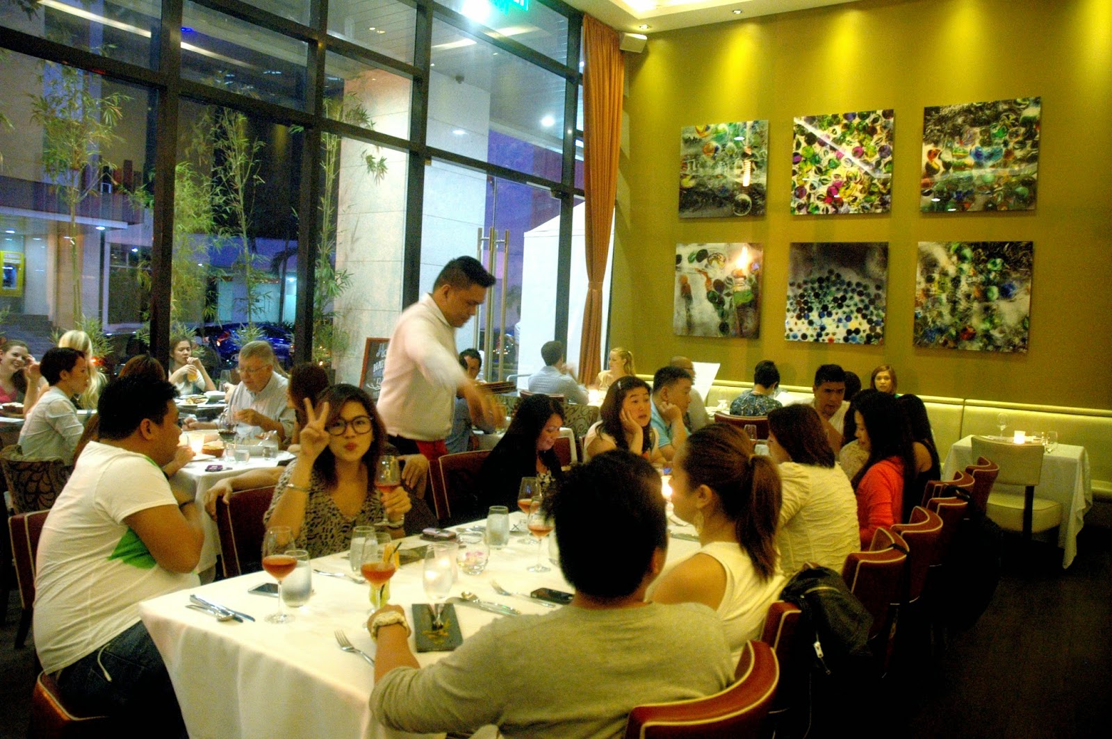 DUDE FOR FOOD: LULU Restaurant: Elegant Dining Comes to Salcedo Village