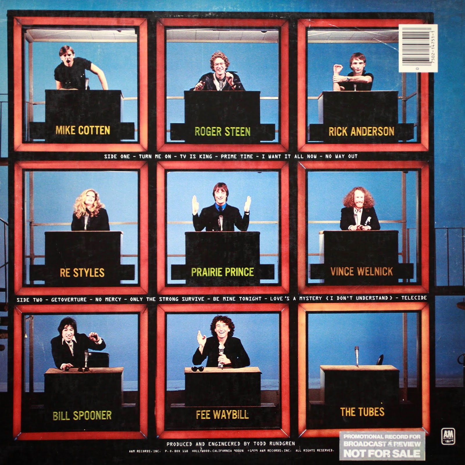 1979 Remote Control - The Tubes - Rockronología