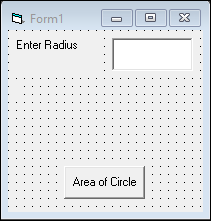 NJ Design: HOW TO CALCULATE AREA OF CIRCLE USING VB PROGRAMMING.