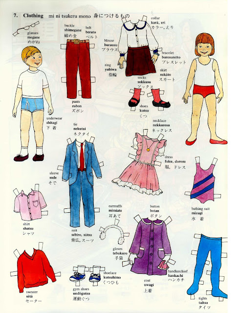 7 clothing - Japanese For Beginners