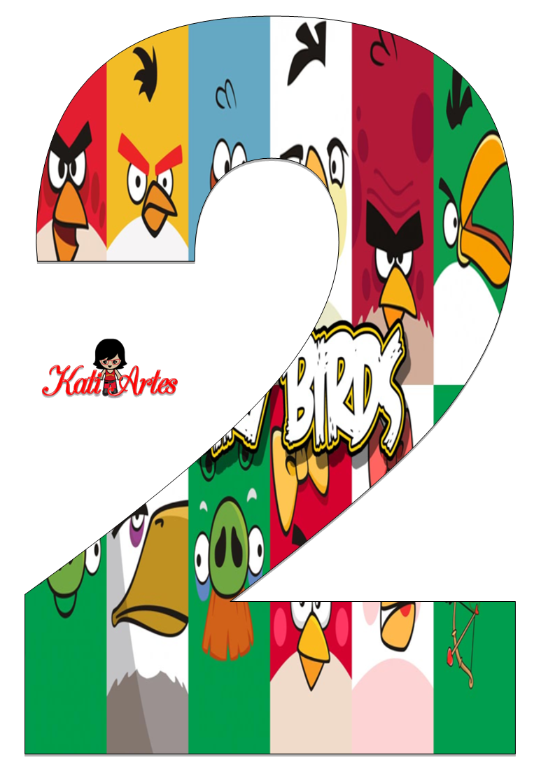 Lindo Alfabeto de Angry Birds. - Oh my Alfabetos!