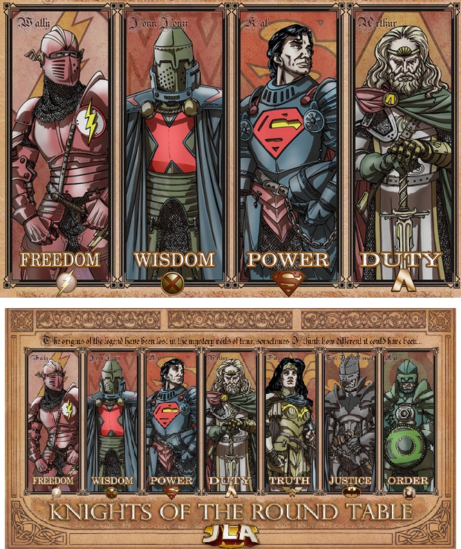 Cultural Compulsive Disorder: Justice League of the Round Table by The ...