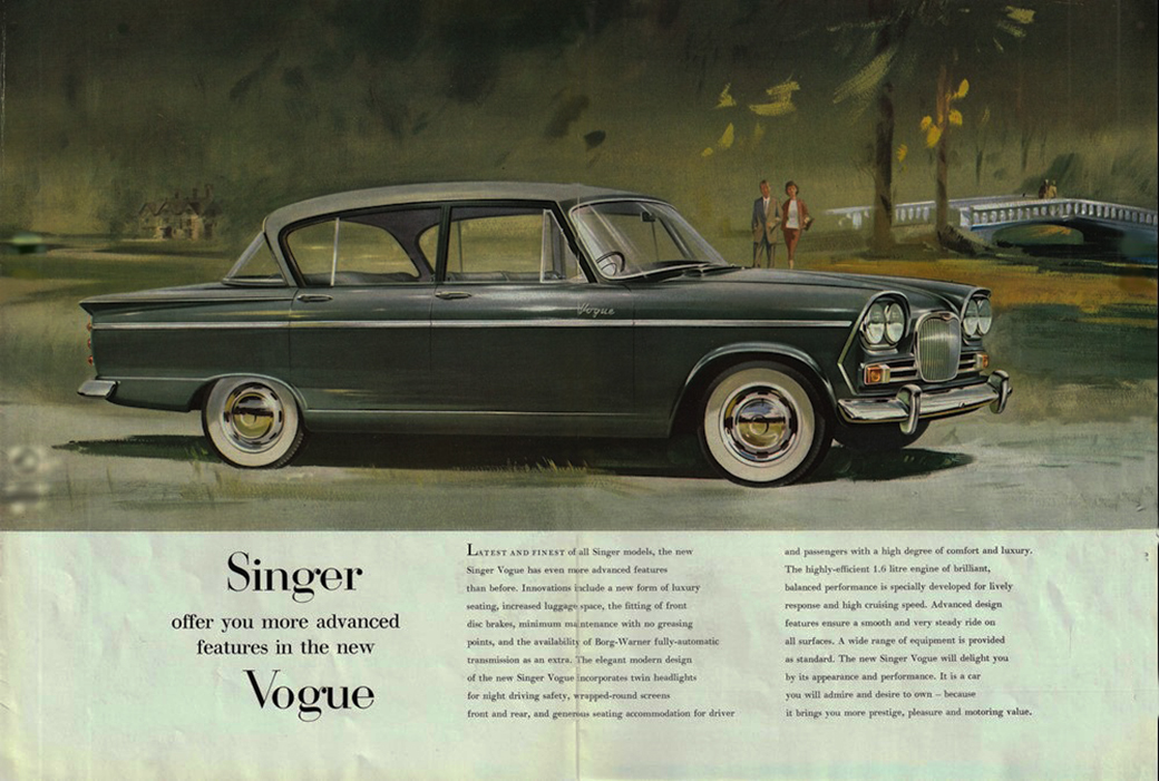 .: 1963. Singer Vogue. Brochure (English)