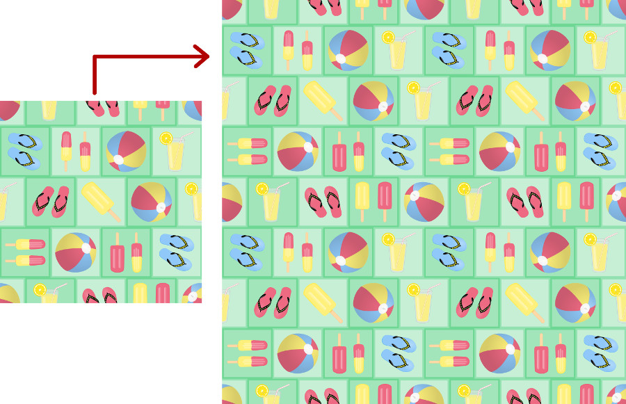 Clown Fish Cafe: How to Create Tiling Patterns in Inkscape – The Grid ...