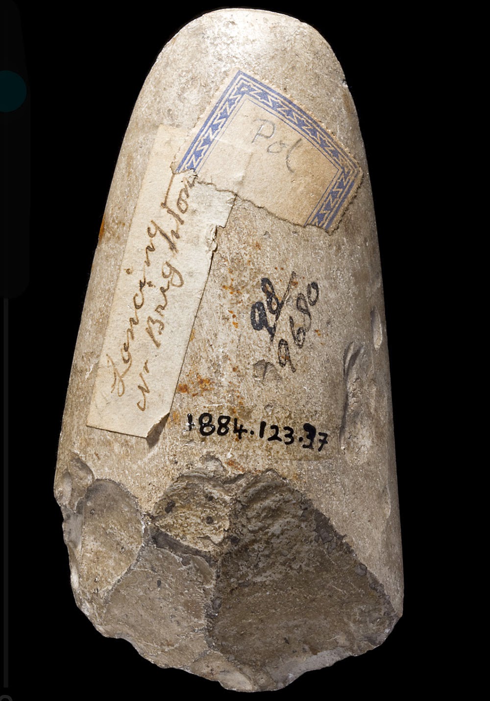 Excavating Pitt-Rivers: A Neolithic polished stone axe from Lancing ...