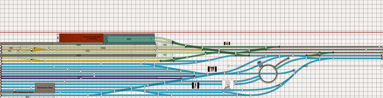 Model railway experiences: Layout Plan - idea change - Part Two