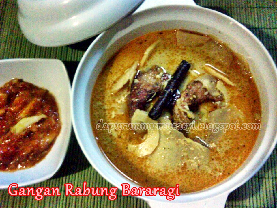 Cozy Kitchen : Gangan Rabung Bararagi