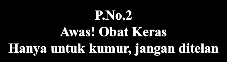 Tanda Peringatan Obat ~ Ega Ayu Prastika