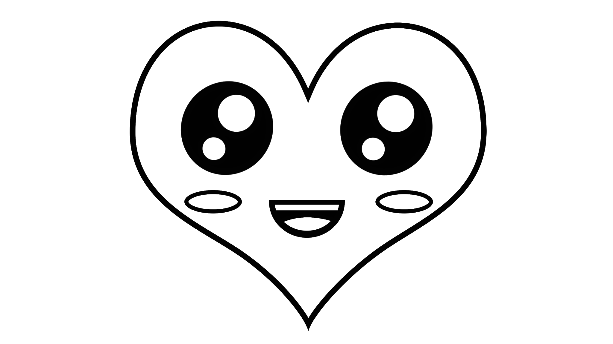 HOW TO DRAW A CUTE HEART, STEP BY STEP