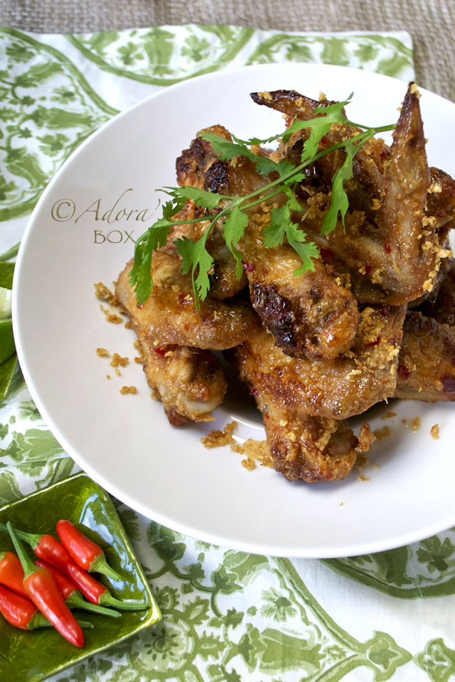 Adora's Box: FISH SAUCE CHICKEN WINGS
