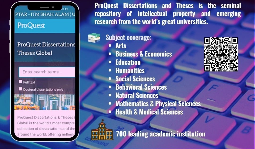 PROQUEST Dissertation & Theses - Perpustakaan UiTM