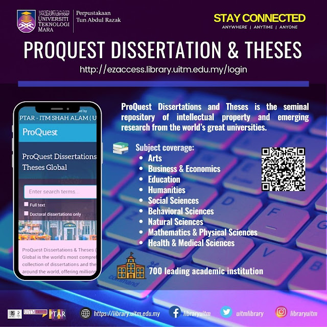 PROQUEST Dissertation & Theses - Perpustakaan UiTM