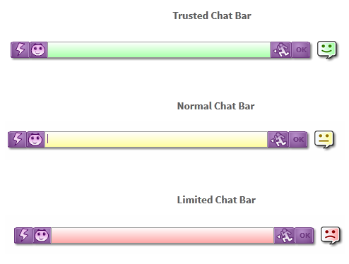 Woozworld Stunnings: 3 Different Chatbars