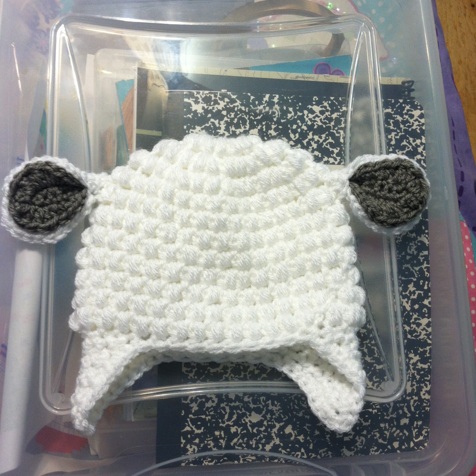 Crochet Lamb Hat *FREE Pattern Modification*