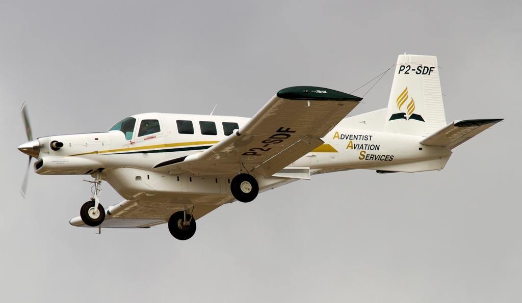 Far North Queensland Skies: Adventist Aviation Services PAC 750XL transits