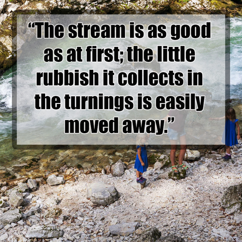 Stream quotes quotes about streams for Instagram