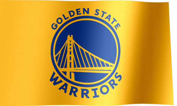 Golden State Warriors Fan Flag (GIF) - All Waving Flags