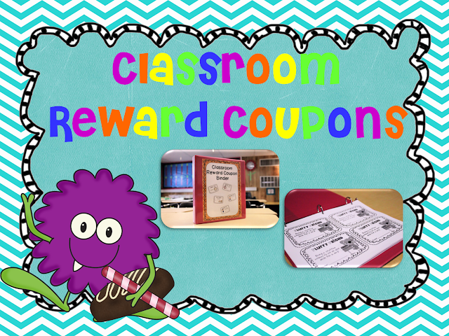 teacherific: Coupons as Rewards