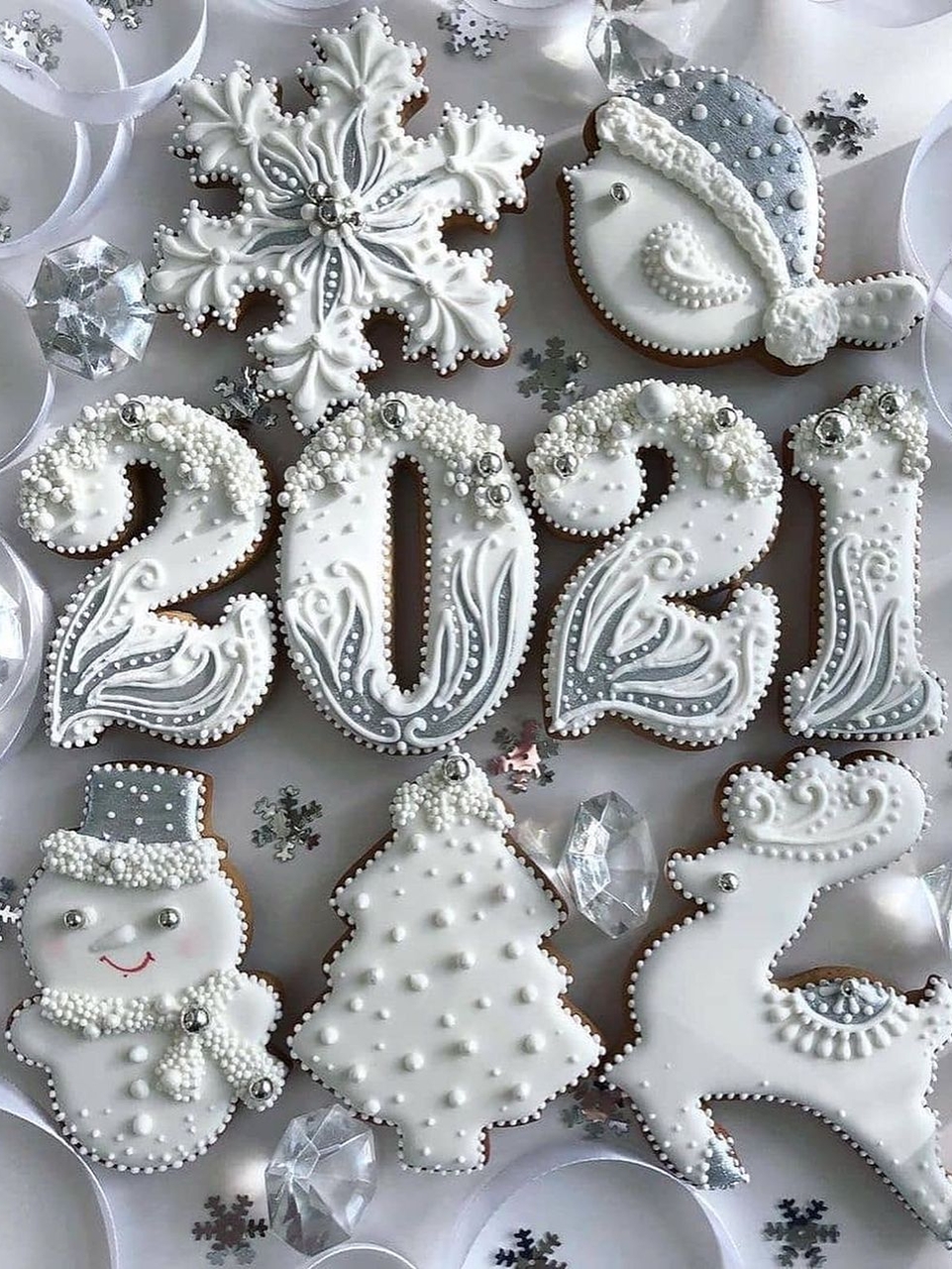 The best cookie designs to welcome you into the year 2021. | Melody Jacob